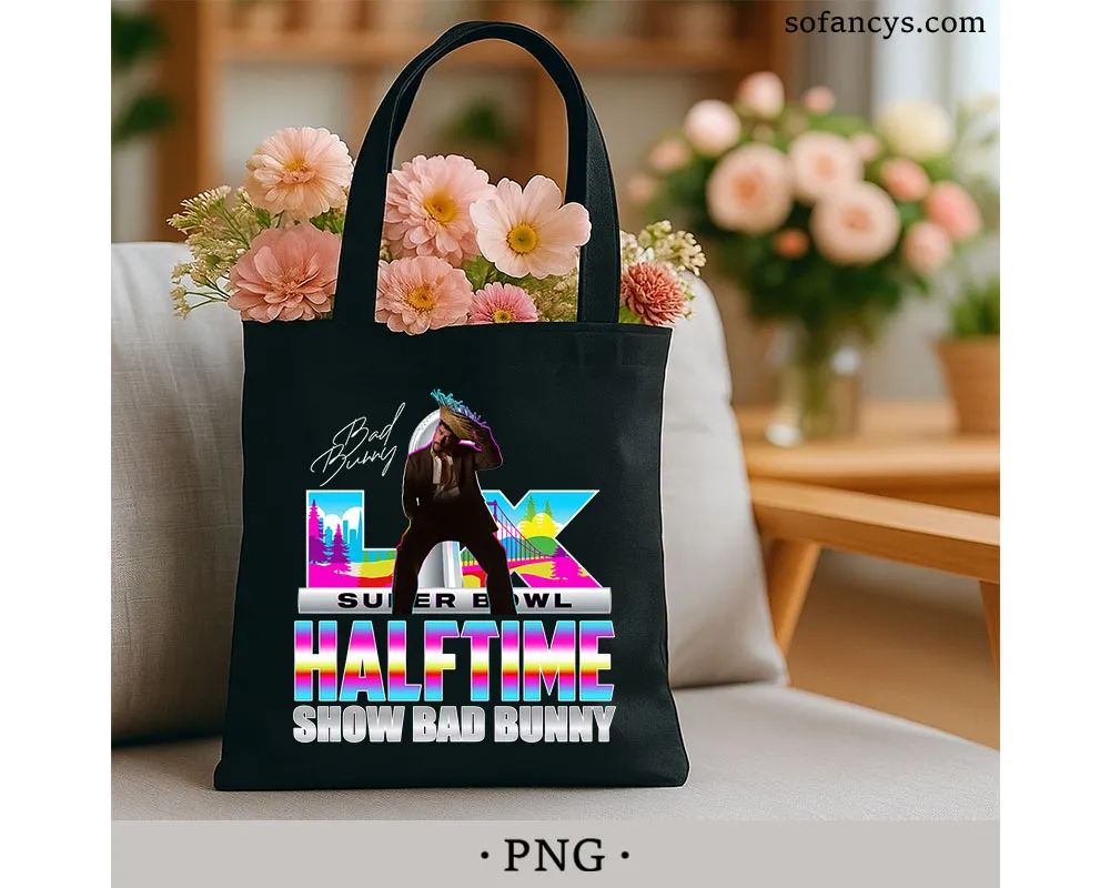Bad Bunny Super Bowl LIX Halftime Show PNG – Music Design