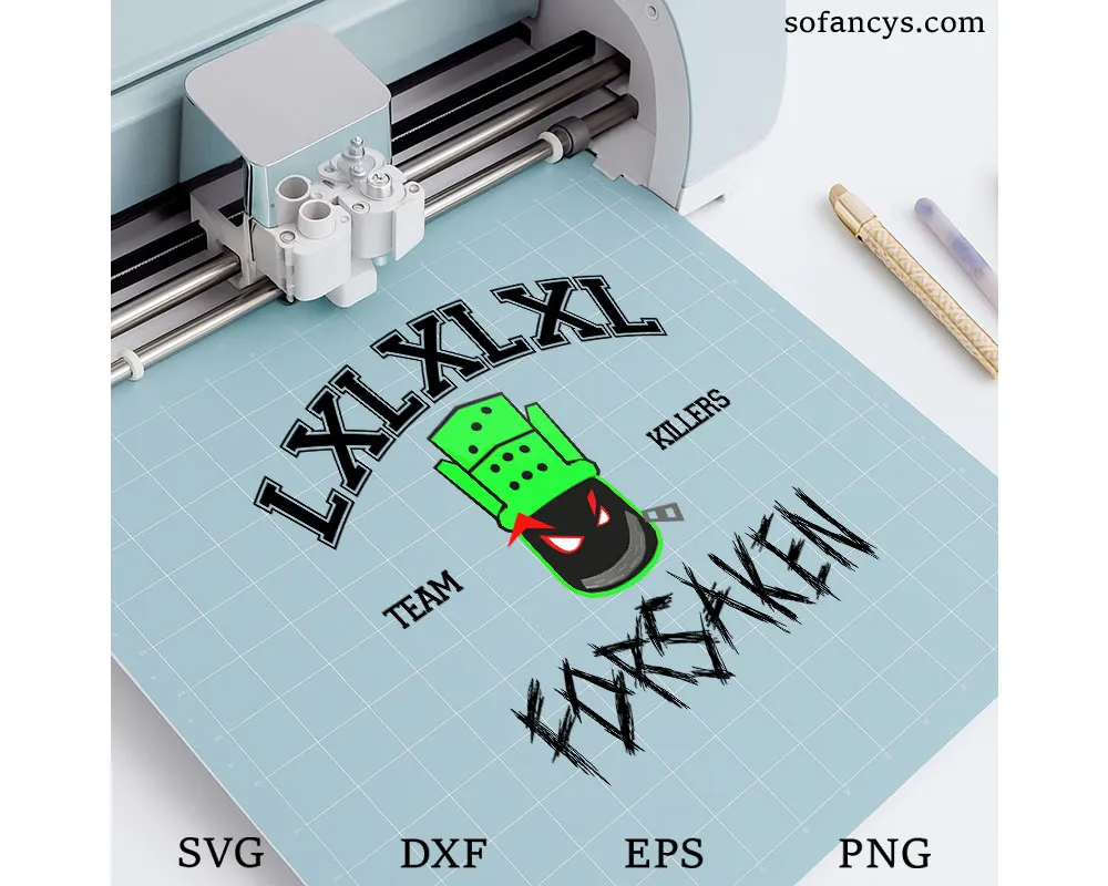 LXLXL Forsaken SVG – Horror Gamer Team Killers Design