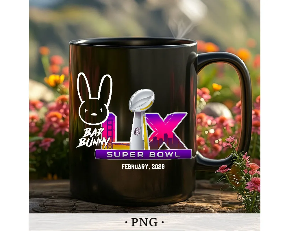 Bad Bunny Super Bowl LX Halftime Show PNG - February 2026