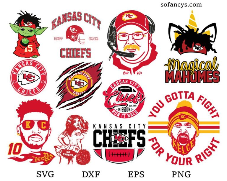 Kansas City Chiefs SVG Bundle