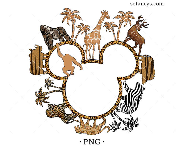 Disney Animal Kingdom Sublimation