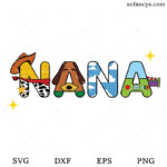 Nina Toy Story SVG DXF EPS PNG Cut Files