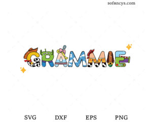 Disney Toy Story Grammie SVG DXF EPS PNG Cut Files