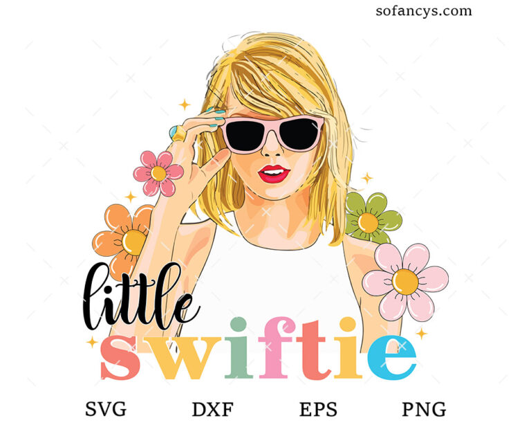 Little Swiftie SVG DXF EPS PNG Cut Files