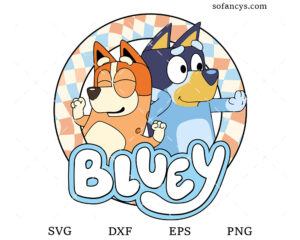 Bandit And Chilli SVG DXF EPS PNG Cut Files