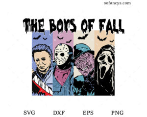 The Boys Of Fall SVG DXF EPS PNG Cut Files