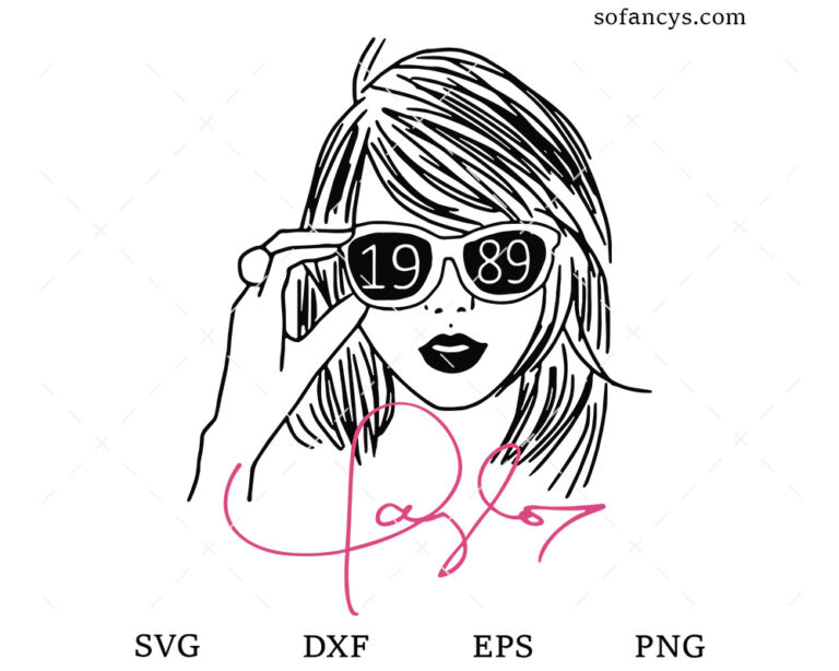Swiftie Version 1989 SVG DXF EPS PNG Cut Files