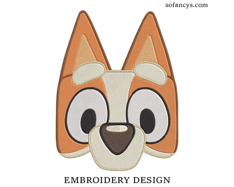 Bingo Face Embroidery Designs
