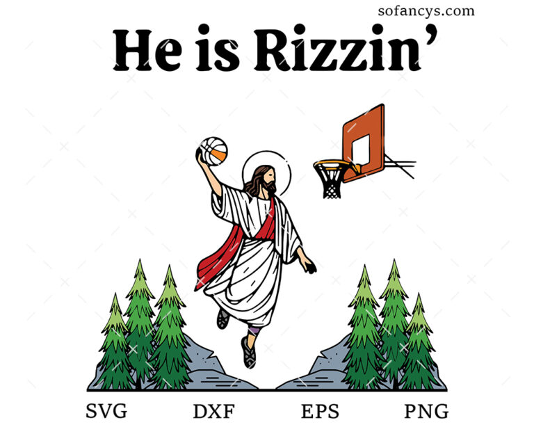 There was Jesus SVG DXF EPS PNG Cut Files
