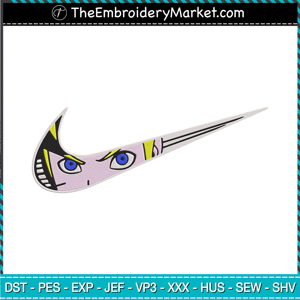 Nike x Naruto Embroidery Designs File, Nike x Naruto Machine Embroidery ...