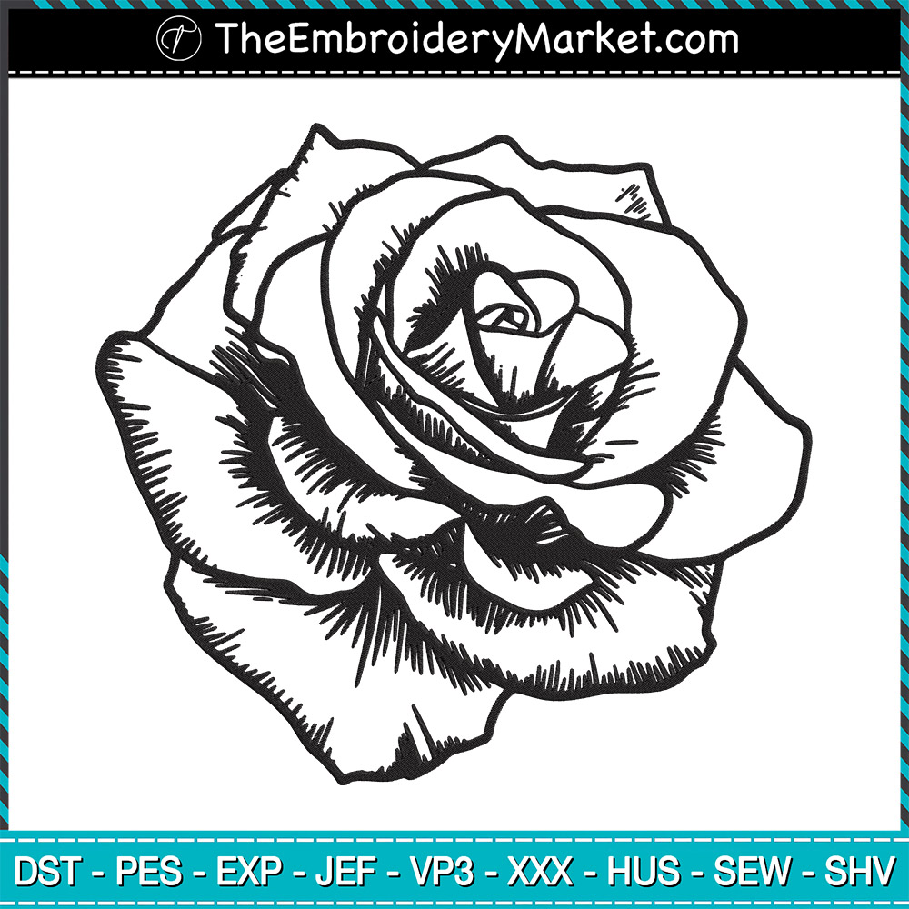 Flower Embroidery Designs File, Flower Machine Embroidery Designs ...
