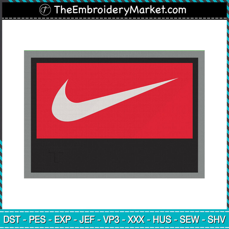 Nike Team Embroidery Designs File, Nike Machine Embroidery Designs ...