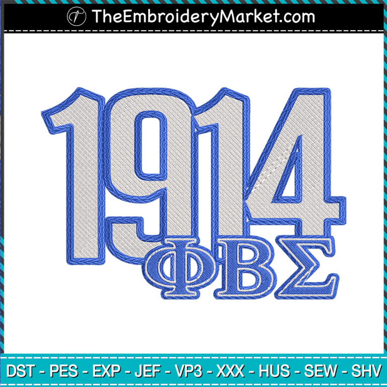 1922 Sigma Gamma Rho Embroidery Designs File, Historically Black ...