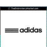 Adidas Logo Sport Embroidery Designs File, Adidas Logo Machine ...