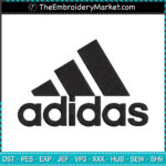 Adidas Sport Embroidery Designs File, Adidas Logo Machine Embroidery ...