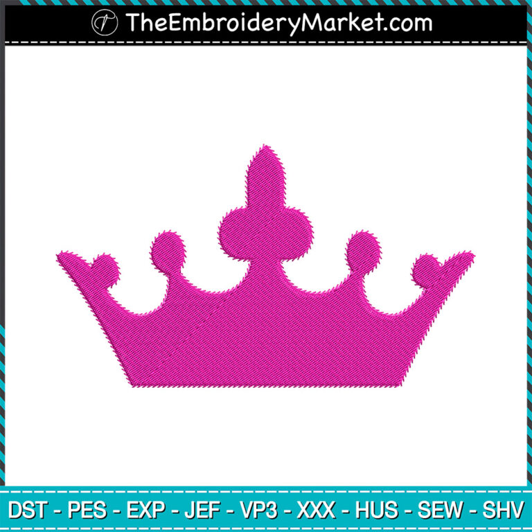 Delta Sigma Theta Crown Embroidery Designs File, Historically Black ...