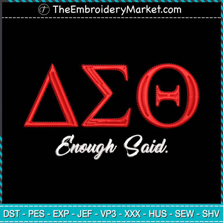 Delta Sigma Theta Fortitude Girl Embroidery Designs File, Historically Black Colleges and ...