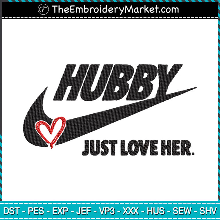 Nike Colorful Just Do It Embroidery Designs File, Nike Machine ...