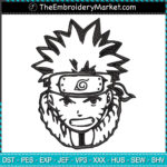 Naruto Head Embroidery Designs File, Naruto Machine Embroidery Designs ...