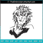 Tomura Shigaraki Cool Embroidery Designs File, My Hero Academia Machine ...