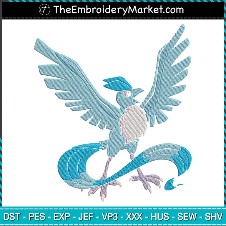 Pokemon Embroidery - The Embroidery Design Market