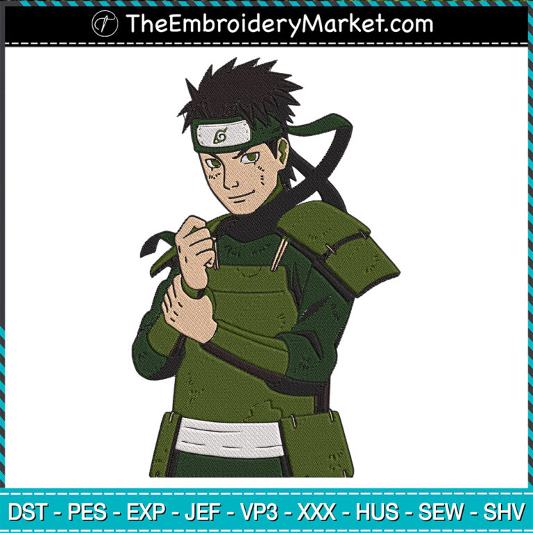 Naruto and Jiraiya Embroidery Designs File, Naruto Machine Embroidery ...