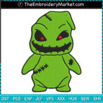 Baby Oogie Boogie Embroidery Designs File, Halloween Machine Embroidery ...