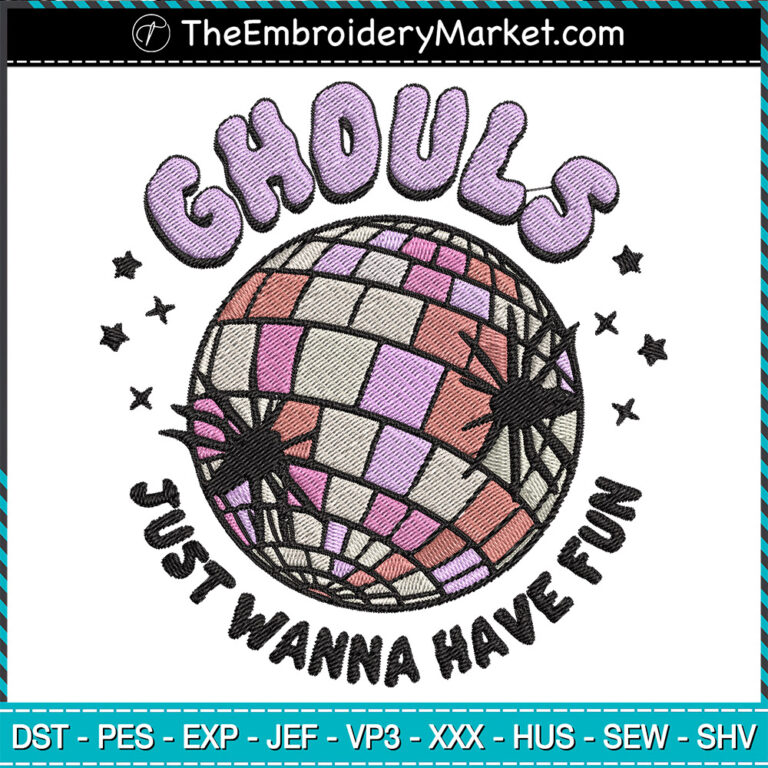 Disney Castle Halloween Night Embroidery Designs File, Halloween ...