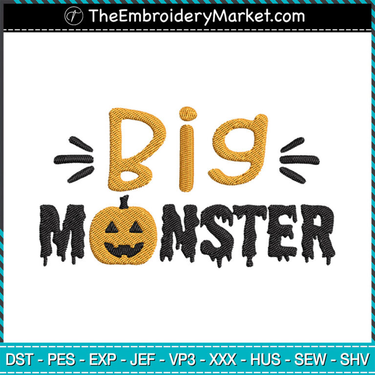 Kids Halloween Embroidery Designs File, Halloween Machine Embroidery ...